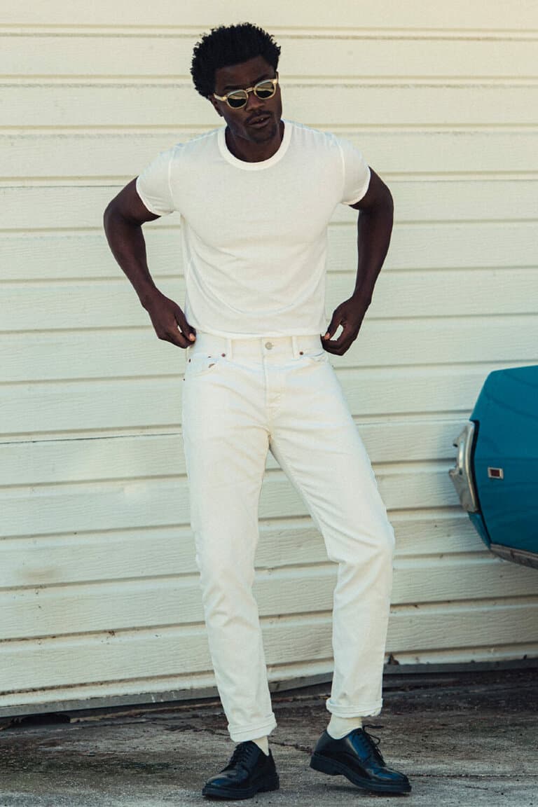 Men's White Jeans Outfits: 20 Classy Looks For 2025. Men's Flair