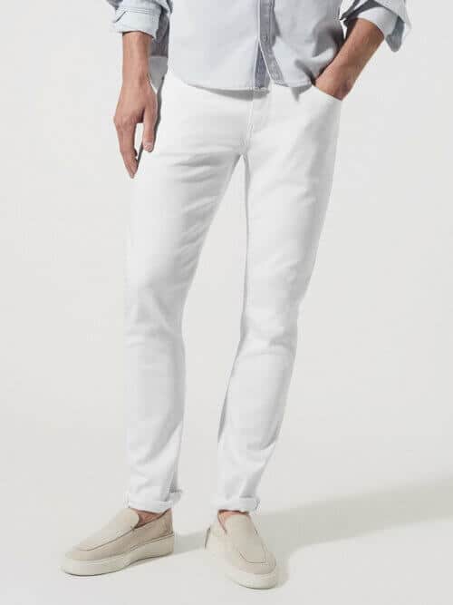 Men's White Jeans Outfits: 20 Classy Looks For 2025. Men's Flair