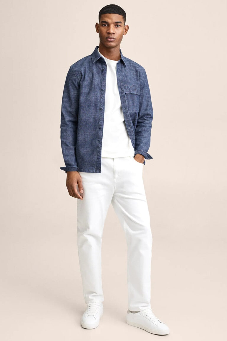 Men's White Jeans Outfits: 20 Classy Looks For 2025. Men's Flair