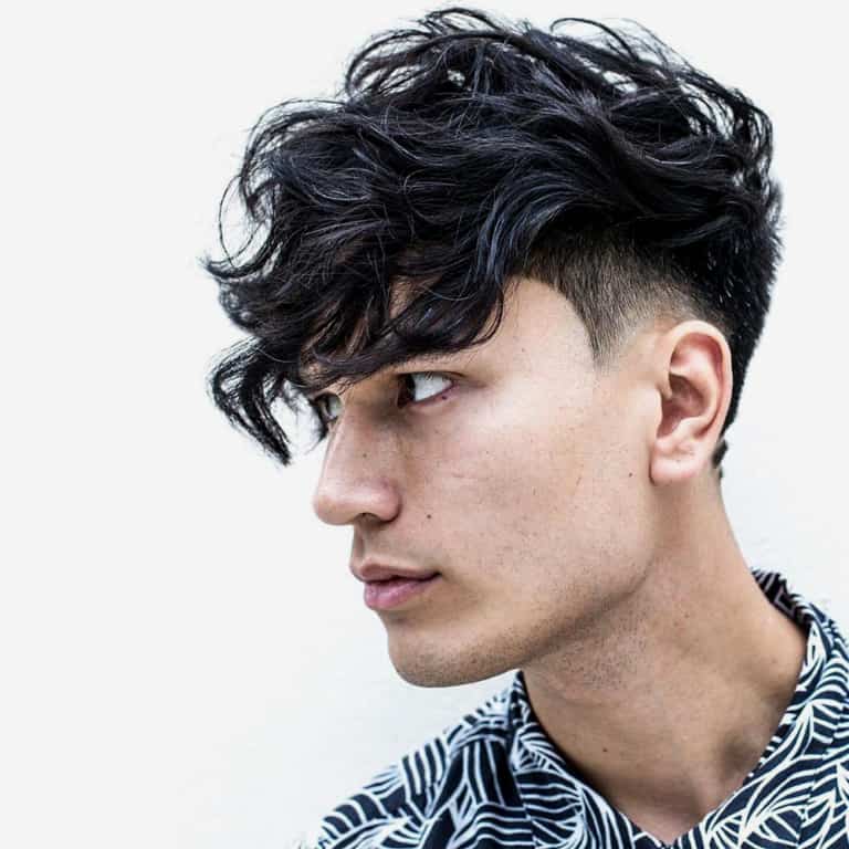 25 Men's Curly Hair Fade Haircuts That Look Slick & Modern
