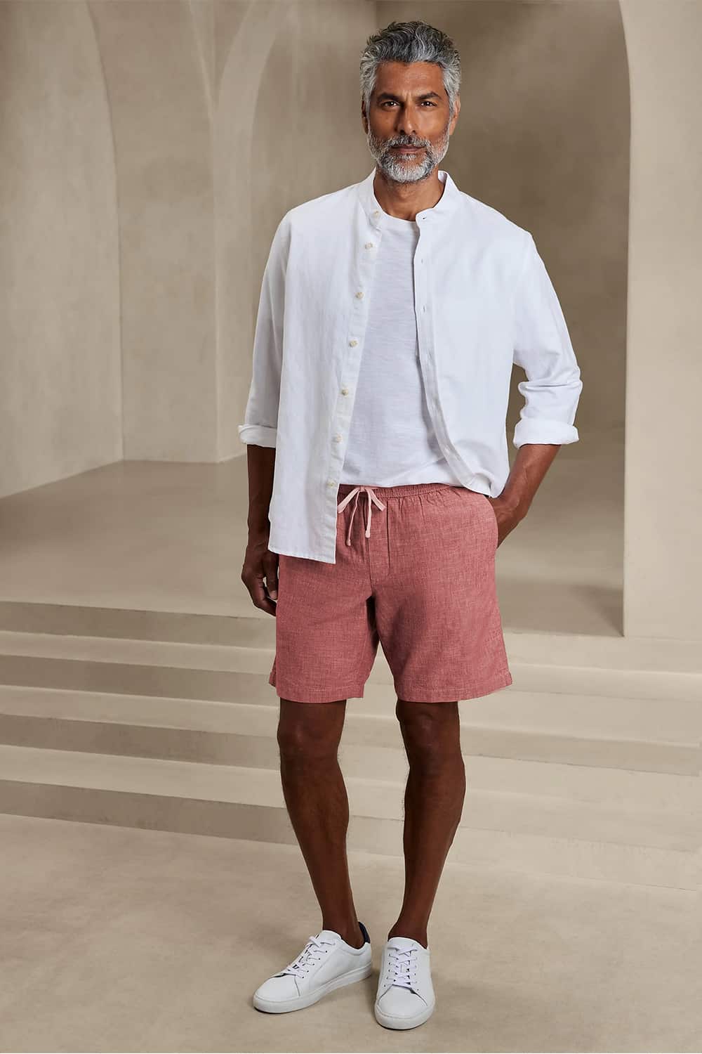 Pink Shorts Outfits: 21 Examples & Shirt Colours That Go Best