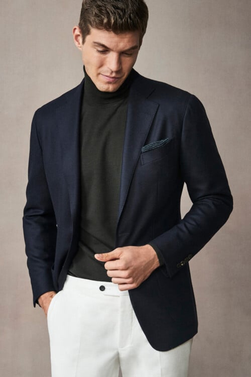 Turtleneck With A Blazer: How To Get The Look Right (16 Outfits)