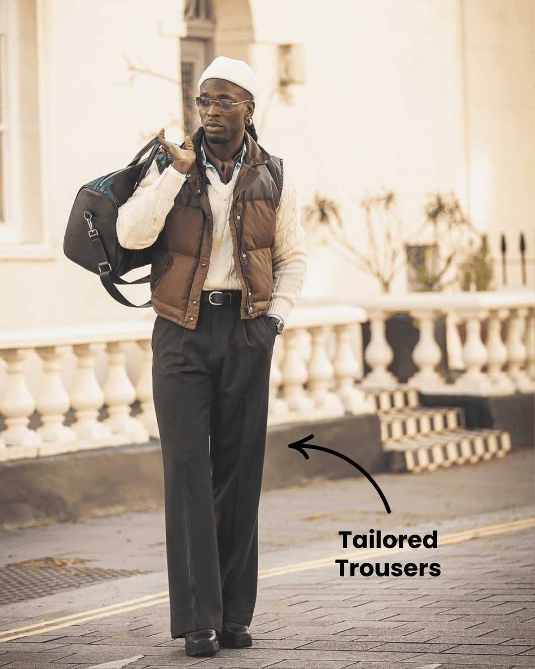 Preppy Meets Street: Preppy Fashion with a Street Fusion Twist